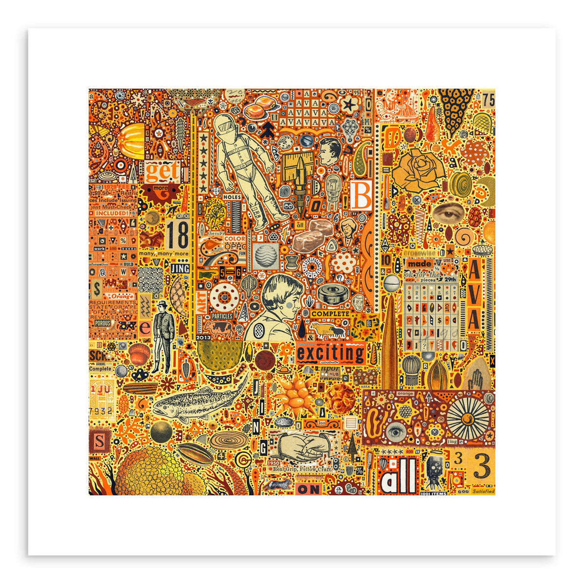 Fine art print The Golding Time by artist Colin Johnson – Art Crate