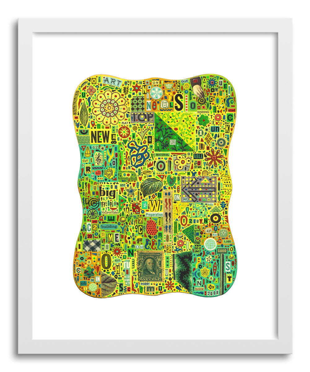 Fine art print Material Obsession by artist Colin Johnson – Art Crate