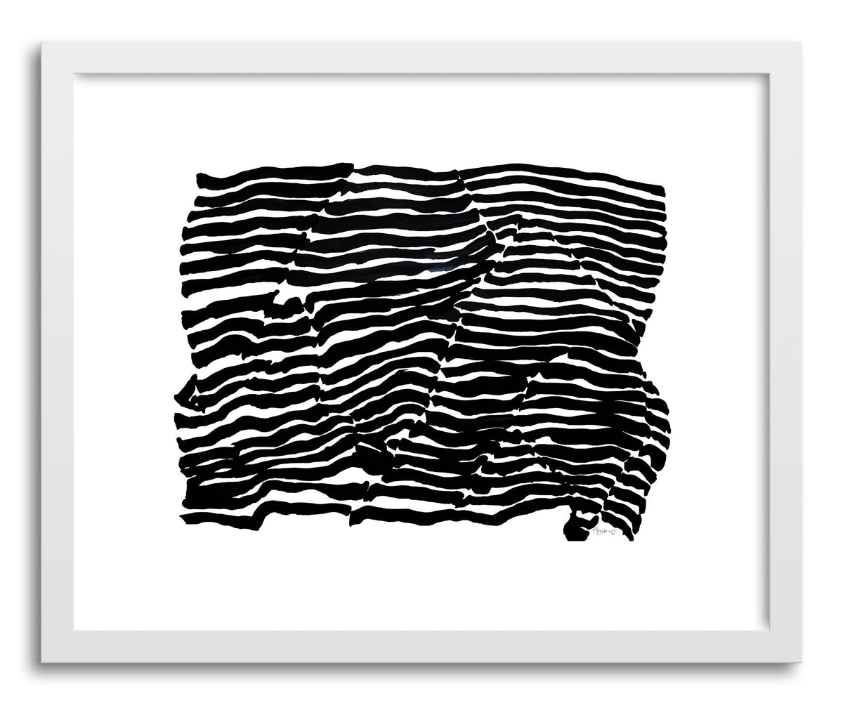 Fine art print Fabric Two by artist Kate Roebuck – Art Crate