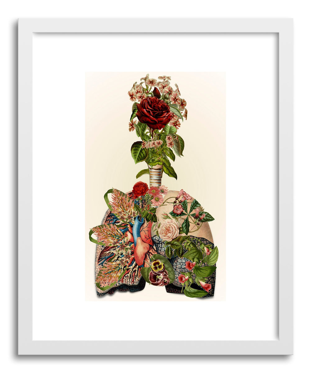 Fine art print Inhale Life Exhale Love by artist Travis Bedel – Art Crate