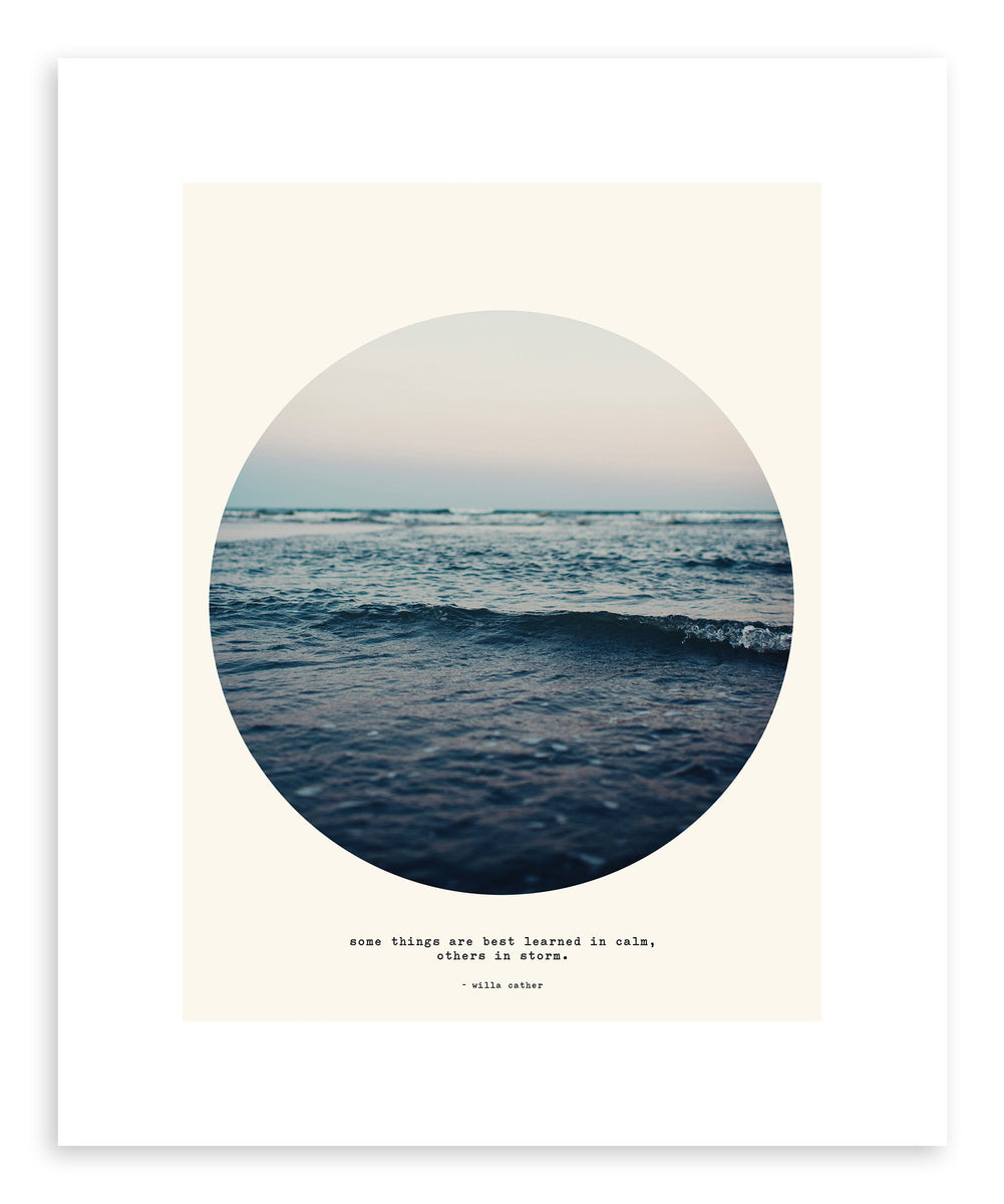 Fine art print In Storm by artist Tina Crespo – Art Crate