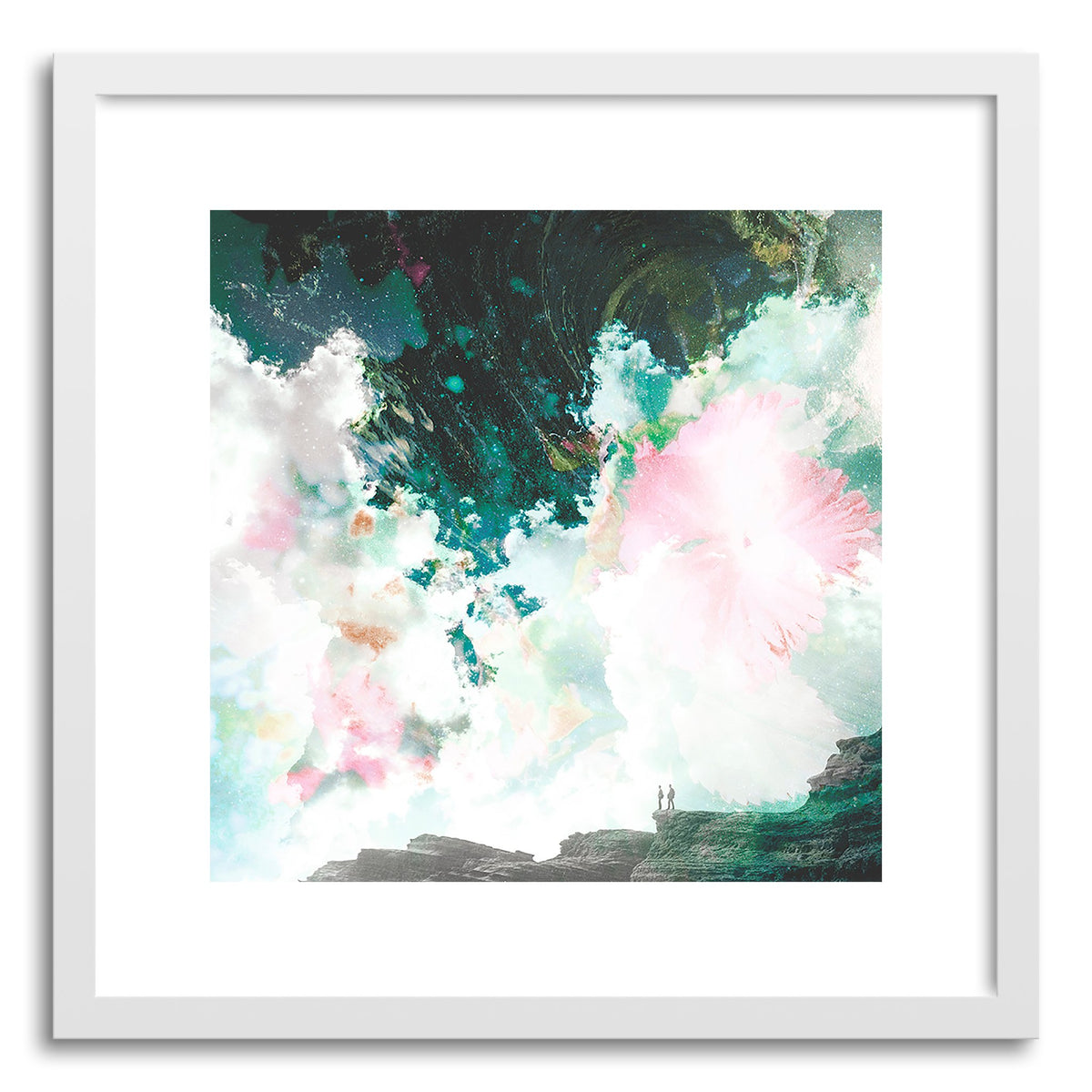 Fine art print Coastline by artist Fran Rodriguez – Art Crate