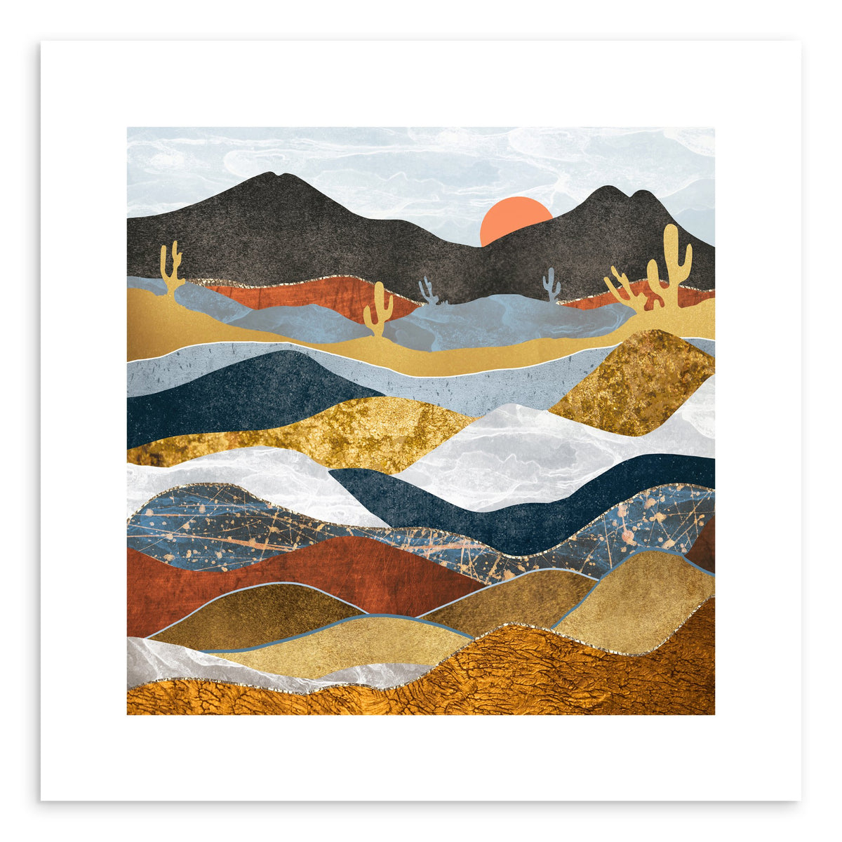 Fine art print Desert Cold by artist Spacefrog Designs – Art Crate