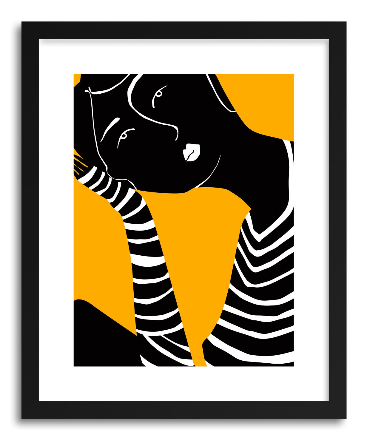 Fine art print I'm Thinking II by artist Susu Stolle – Art Crate